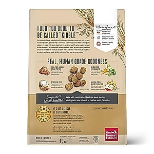The Honest Kitchen Whole Food Clusters Whole Grain Beef & Oat Dry Dog Food, 5 lb Bag