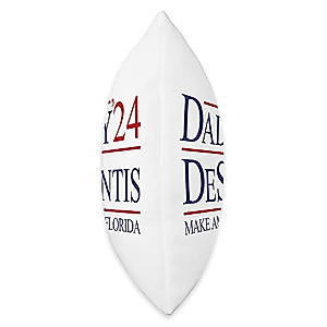 Daddy 24 Desantis 2024 Election Daddy 2024 Desantis Make America Florida Throw Pillow, 16x16, Multicolor