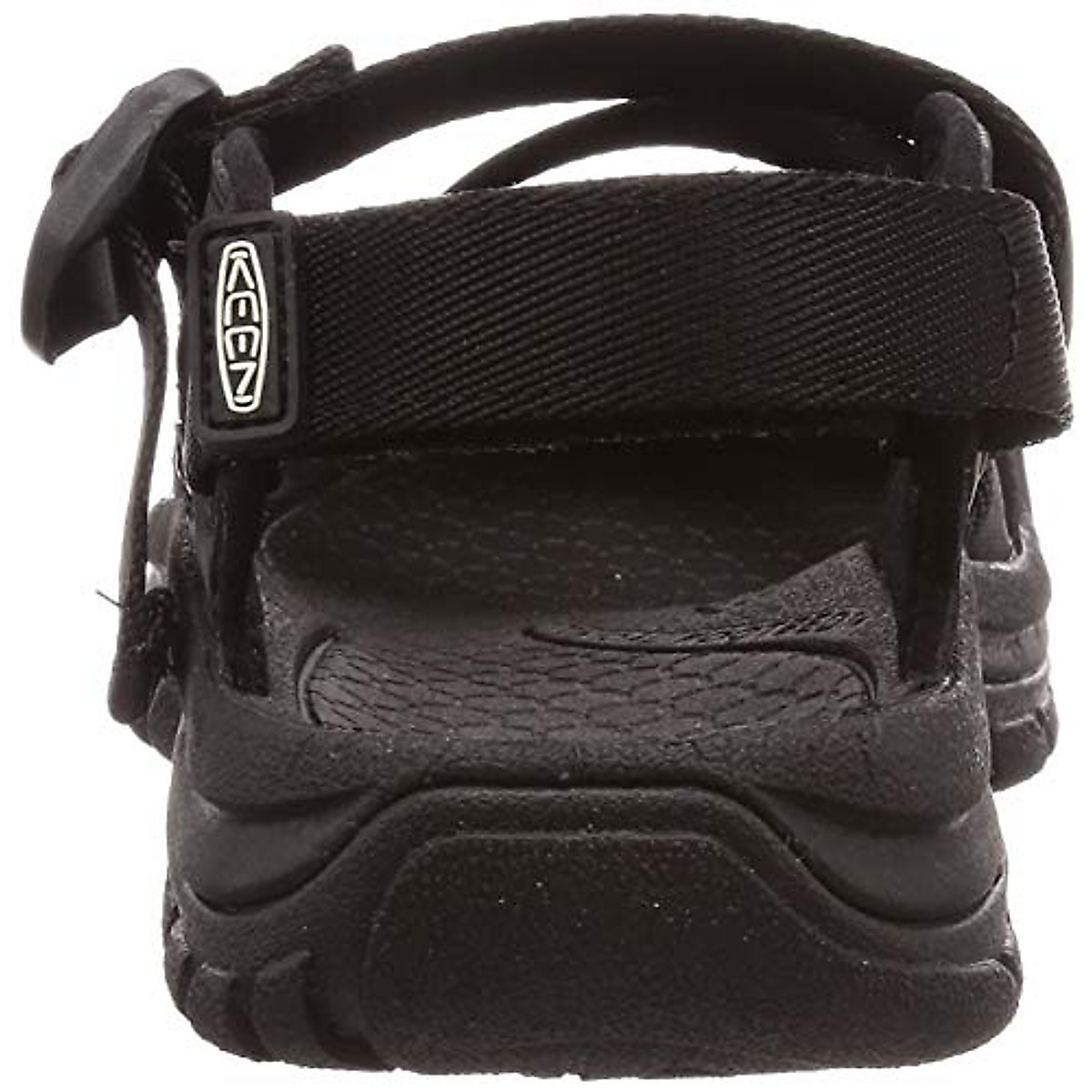 KEEN Women's Zerraport 2 Closed Toe Lightweight Sport Fashion Sandal, Black/Black, 7
