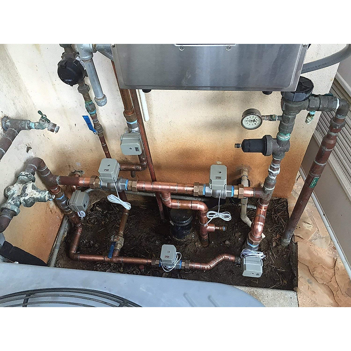 Z-Wave 3/4" Valve Water Control Valve by Leak Intel, Z-Wave Plus, NSF Certified, USA MADE, 10 Year Manufacturer's Warranty