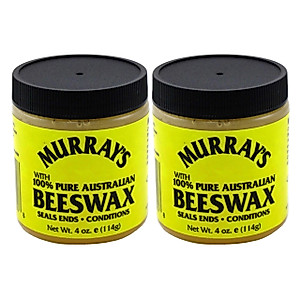 Murrays 100% Pure Australian Beeswax 4 Oz. (Pack of 2)