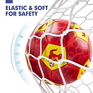 Size 3 Soccer Ball for Kids with Pump Mesh Bag - Dinosaur Ball Set - Outside/Backyard/Outdoor Toys for Kids Ages 3-4-5-8 - Kids Games Soccer Gifts for 3 Year Old