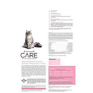 Diamond Care Specialized Weight Management Grain-Free Formulation Adult Dry Dog Food to Support Healthy Weight Control Made Chicken Protein, Probiotics, and High in Fiber 15lb