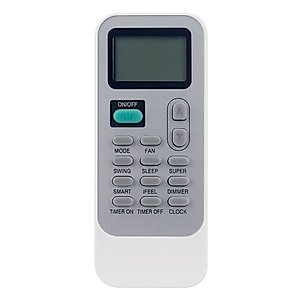 AULCMEET Replace AC Remote Control Compatible with Hisense & Kelon Portable Air Conditioner DG11J1-01 DG11J1-04 DG11J1-05(E) DG11J1-72 DG11J1-98 K1849621 AP10CR1W AP10CW2G AP14CR2WG AP08CR2W AP10CR2W