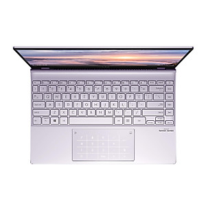 ASUS ZenBook 13 Ultra-Slim Laptop 13.3” FHD NanoEdge Bezel Display, Intel Core i5-1035G1, 8GB LPDDR4X RAM, 256GB PCIe SSD, NumberPad, Thunderbolt, Wi-Fi 6, Windows 10 Home, AI noise-cancellation, Lilac Mist, UX325JA-AB51