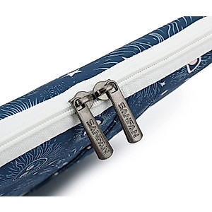 SANFAN 360° Protective 3 Pockets Laptop Sleeve Case Bag Computer Carrying Cover with Handle for MacBook Air 15 inch and 15.6 inch HP, Dell, Acer, Asus, Lenovo Notebook (Sol de Mayo)