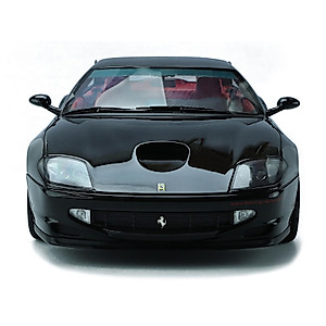 1997 550 "Koenig Special Black with Red Interior 1/18 Model Car by GT Spirit GT336