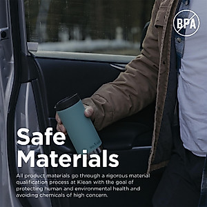 KLEAN KANTEEN Tkwide Green Beryl Cafe Cap with Insulated Tumbler 12oz, 1 EA