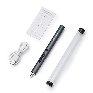 KeeKit Precision Electric Screwdriver, Portable Power Screwdriver, Rechargeable Repair Tool with USB Charging, 3 LED Light for Phones, Camera, Laptop