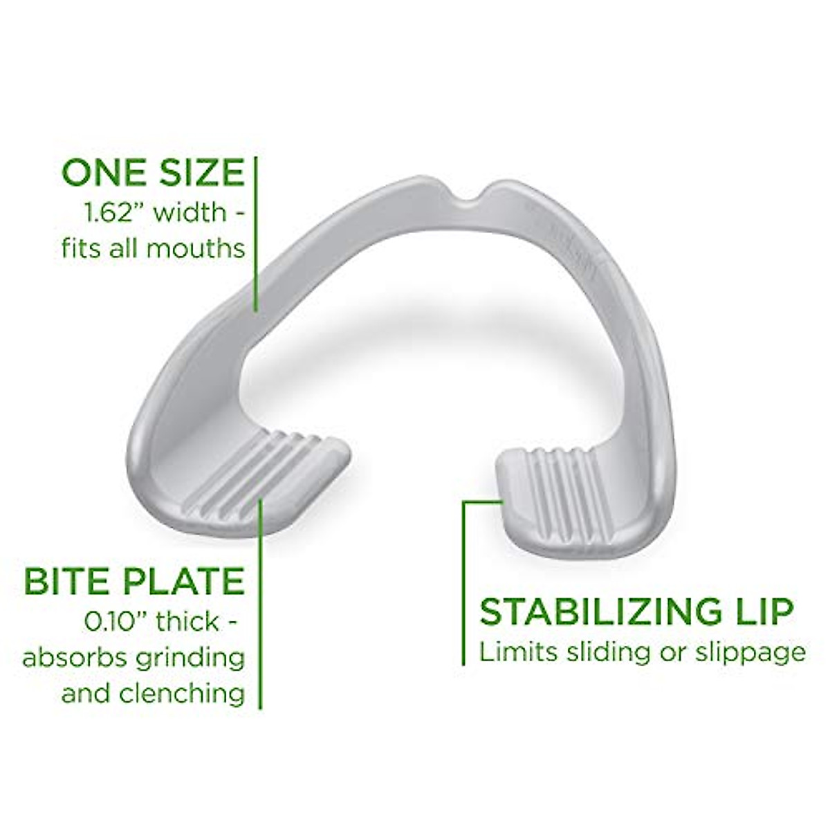 Plackers Grind No More Dental Night Guard for Teeth Grinding, 14 Count