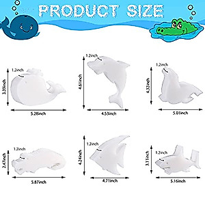 Honoson 24 Pieces Hot Tub Accessories Oil Absorbing Sponge Remover Floating Sponges Cute Shapes Clean Accessories for Swimming Pool and Hot Tub Devours Scum Slime Cleaning Supplies (Vivid Style)