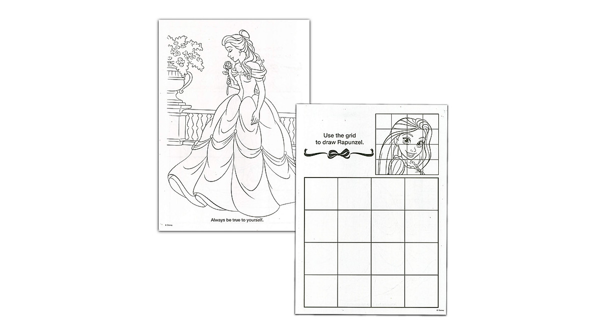 Disney Princess Coloring & Activity Set - 3 Pack with Stickers & Supplies