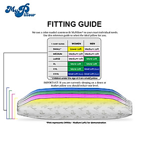 MyPillow Premium Bed Pillow Set of 2 Queen Medium