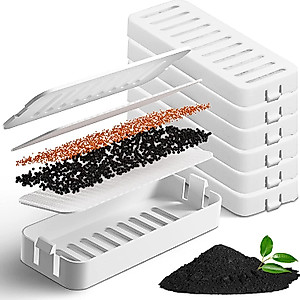 6-Pack TODDLT Cat Water Fountain Quadruple Filters, Replacement Filters for 100oz/3L Automatic Pet Fountain, Cat Water Fountain, Dog Water Dispenser