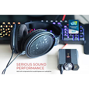 Sound BlasterX G6 Hi-Res 130dB 32bit/384kHz Gaming DAC, External USB Sound Card with Xamp Headphone Amp, Dolby Digital, 7.1 Virtual Surround Sound, Sidetone/Speaker Control for PS4, Xbox One