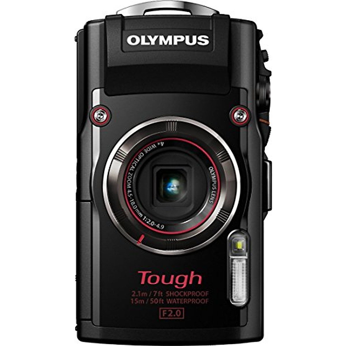 Olympus STYLUS Tough TG-4 16MP 1/2.3" BSI CMOS 4608 x 3456pixels Black - Cámara digital (Compact camera, 1/2.3", BSI CMOS, 4608 x 3456 pixels, 4608 x 3456, 3264 x 2448, 2048 x 1536, 640 x 480, 1:1, 3:2, 4:3, 16:9)