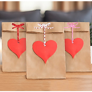 450 Yards Valentine Ribbons Heart Curling Ribbon 3 Rolls 150 Yard Per Roll; Pink Red White Hearts Valentine's Day Holiday Party Crafts Supplies Decor for Valentines Balloon String Gift Wrapping