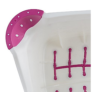 Graco Sure Foot Step Stool, White/Pink