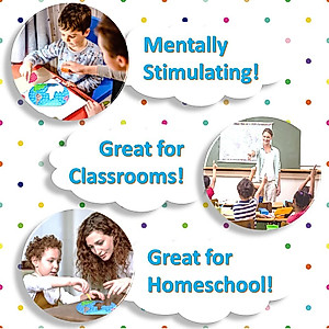 Puzzle Toy World Map Countries & Continents Pop Toy Stress Relief Sensory for Girls Boys Educational Learning Geography Earth Learning Tool Preschool Elementary Stocking Stuffer