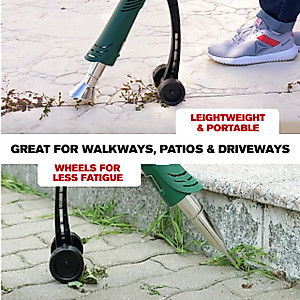 Bionic Burner Weed Torch, Weed Burner Torch, All in 1 NON Propane Torch Weed Burner, Ice Melter Firepit Lighter Weed with Wide & Crevice Nozzle AS SEEN ON TV