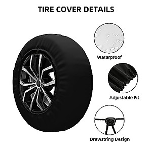 Dogs for Everybody,Funny Tire Cover Universal Fit Spare Tire Protector for Truck, SUV, Trailer, Camper, Rv