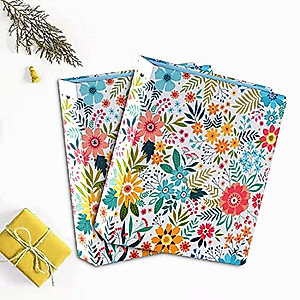 1-inch 3-Ring-Binder with Pockets 1'' Decorative Round Ring Binders for School Holds US Letter Size 8.5'' x 11'' 200 Sheets for Office/Home/Back to School, 2 Pack