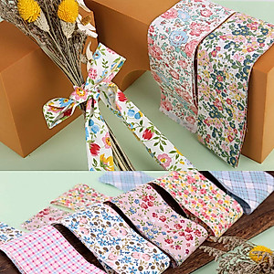 Roll Up Cotton Fabric Quilting Strips, Jelly Roll Fabric, Cotton Craft Fabric Bundle, Patchwork Craft Cotton Quilting Fabric, Cotton Fabric, Quilting Fabric with Different Patterns for Crafts