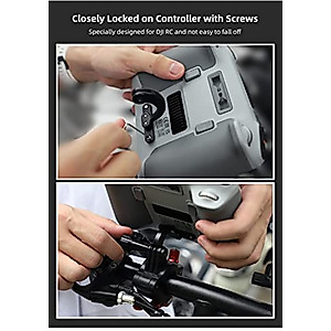 Anbee Bike Holder Bar Hand Mount Bicycle Holder Bracket for DJI RC Controller, Compatible with DJI Mini 3 / Mini 3 Pro Drone and Action Cameras