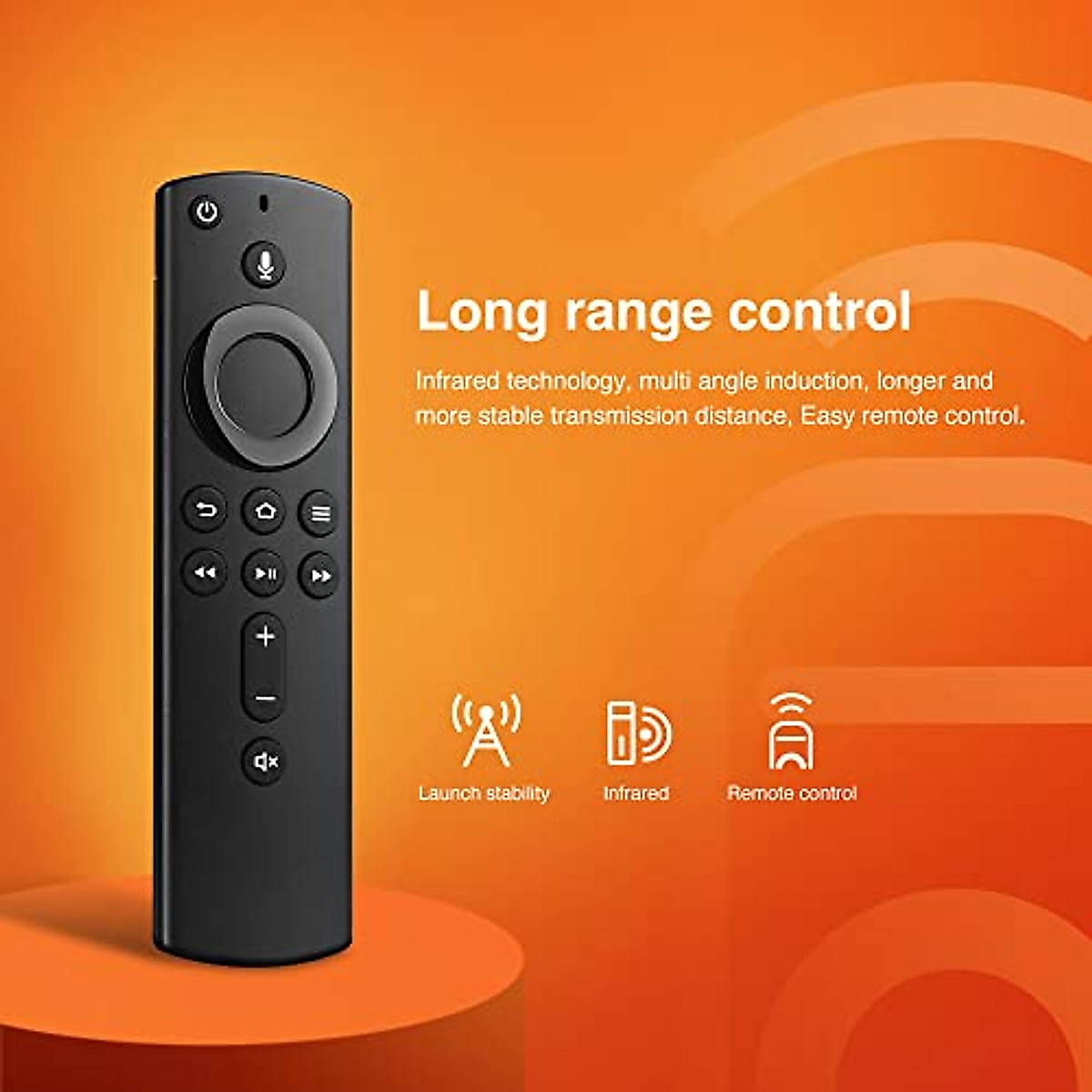 Replacement Voice Remote Control L5B83H (2nd Gen) fit for Fire TV Stick (4K, Lite,2nd Gen,3rd Gen), Fire TV Cube(1st Gen, 2nd Gen)…