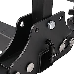 Zibomm Hitch Mount Bike Rack for 2 Bikes, Bicycle Platform Rack for Cars Trucks SUVs, ebike Rack 120 lbs Capacity with Up to 5" Fat Tire, Quick Tilt Release and Anti-Wobble with 2" Hitch Receiver