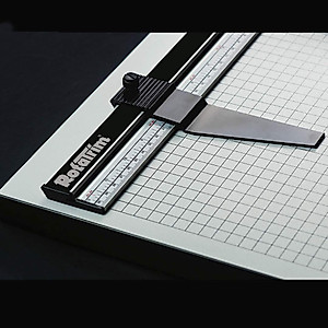 Rotatrim Pro 24 Inch Cut Professional Paper Cutter/Trimmer Precision Rotary Trimmer with Self-Sharpening Precision Steel Blades & Twin Stainless Steel Guide Rails (RCPRO24i)