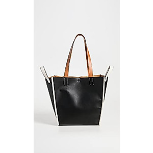 Proenza Schouler White Label Women's XL Mercer Leather Tote, Black, One Size