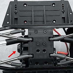 RCLIONS Upgraded Stealth XF Transmission Set RC Car Gearbox for Element Enduro ECTO SE IFS 1/10th Scale Crawler Car