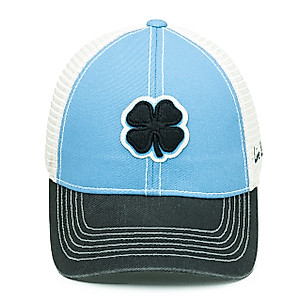 Black Clover Two Tone Vintage 19 Black/White Stone Mesh Snapback Adj.