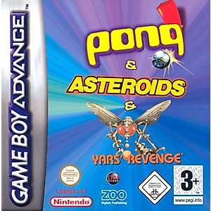 Pong/Asteroids/Yars Revenge (GBA) by Zoo Digital