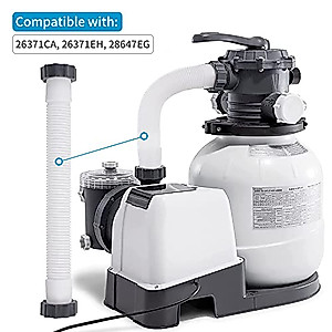 ChangTa Pool Filter Pump Hose11388 for Intex 26675EG QX2100 Krystal Clear 14 Inch Sand Filter Pump & Saltwater System Interconnecting Hose
