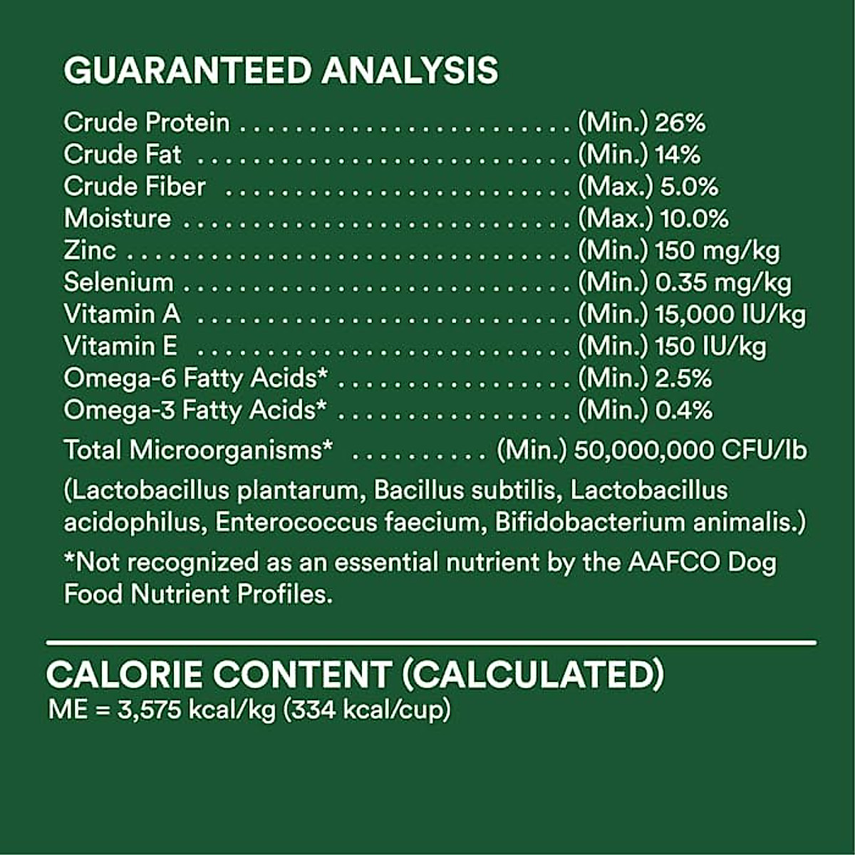 WholeHearted Grain Free All Life Stages Lamb and Lentil Formula Dry Dog Food 40 lbs.