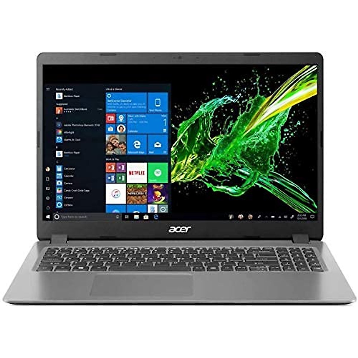 2020 Acer Aspire 3 15.6" Full HD 1080P Laptop PC, Intel Core i5-1035G1 Quad-Core Processor, 8GB DDR4 RAM, 256GB SSD, Ethernet, HDMI, Wi-Fi, Webcam, Numeric Keypad, Windows 10 Home, Steel Gray