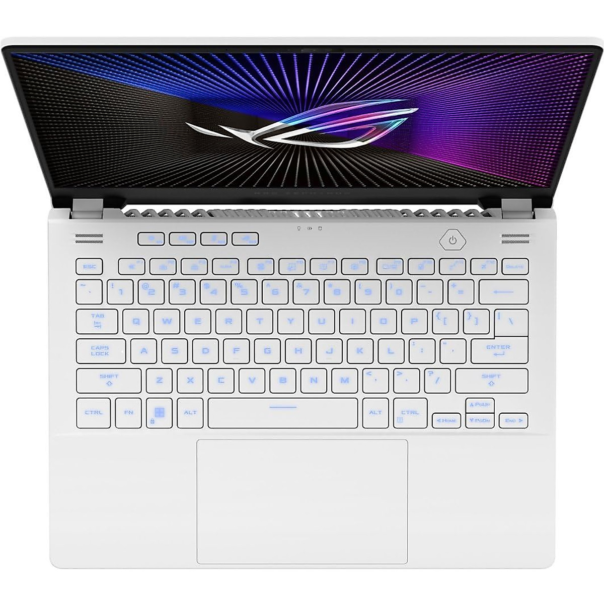 ASUS Zephyrus G14 Moonlight White Gaming Laptop 14.0" 165 Hz WQXGA (AMD Ryzen 9 7940HS 8-Core, GeForce RTX 4060 8GB, 24GB DDR5, 1TB PCIe SSD, RGB KYB, WiFi 6, BT 5.3, Win 11 Home)