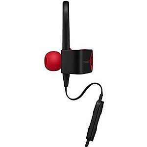 Beats Powerbeats3 Wireless Earphones - Defiant Black/Red (The Decade Collection)(Renewed Premium)