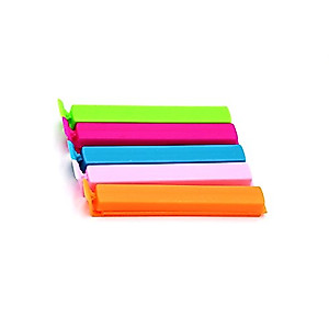 JSSHI 30 PCS Plastic Food Sealing Holder Clips Fresh-Keeping Bag Clips Sealer For Kitchen Food and Snack Bag (4 Inch)