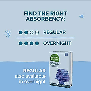 Seventh Generation Maxi Pads, Regular, Free & Clear Chlorine Free, 24 count