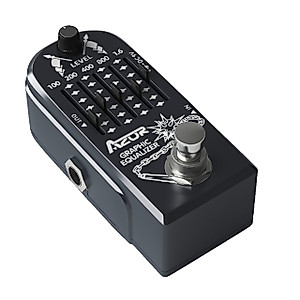 AZOR 5 Band Eq Guitar Effect Pedal Graphic Equalizer Effect Pedal True Bypass AP-322