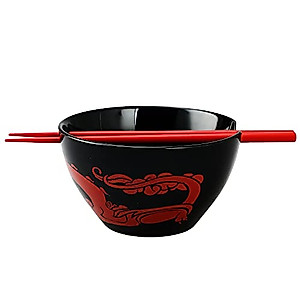 Bioworld Disney Mulan 20 oz Ramen Bowl with Chopsticks