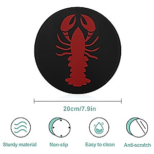 Lobster Cutting Board Tempered Glass Chopping Board for Kitchen Hotel