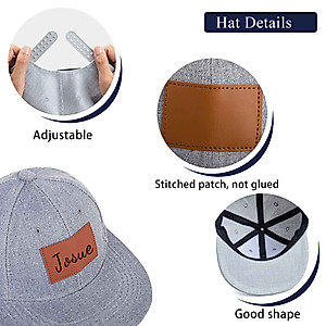 Custom Toddler Hat, Personalized Kid Baseball Caps Adjustable Truck Hat Baby Boy Snapback Hat