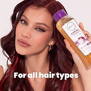 ANYELUZ Onion Shampoo, Cleanses and Reduces Oiliness, Provides Shine and Ideal for all Hair Types, Contains Natural Extracts, Salt and Paraben Free