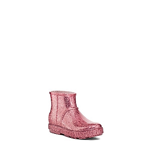 UGG Unisex-Child Drizlita Glitter Boot, Glitter Pink, 3 Little Kid