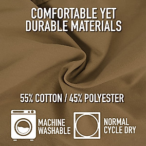 Rothco BDU Cargo Shorts Men’s Outdoor Shorts Hiking Shorts, Tiger Stripe Camo, M