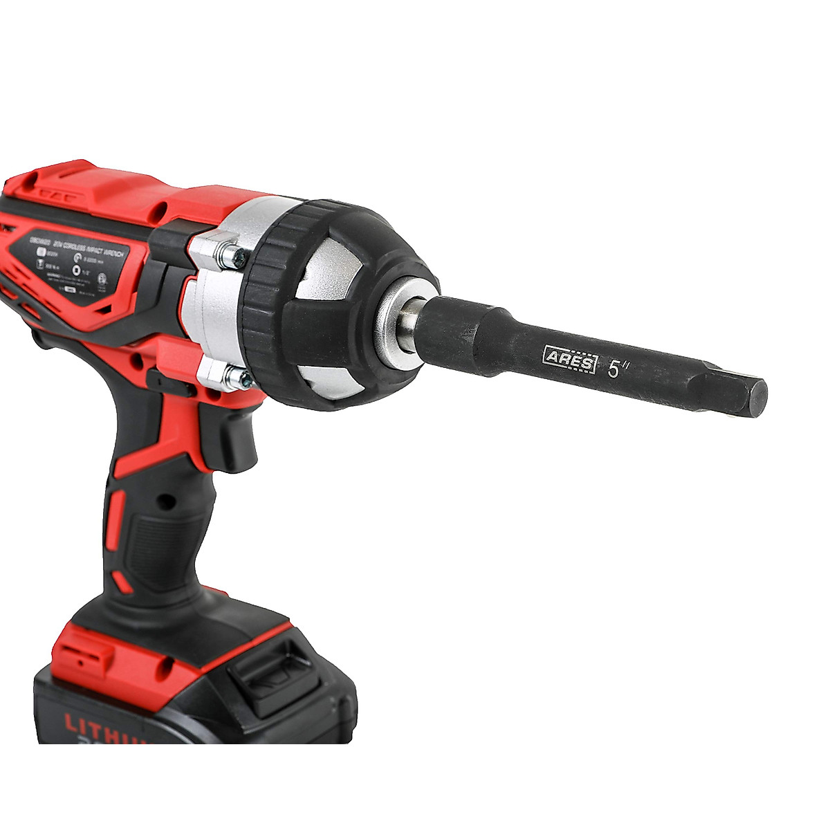 ARES 70031-1/2-Inch Drive Impact Extension Bar Set - 3-Inch, 5-Inch, and 10-Inch Laser Etched Socket Extensions Expand the Range of Impact Drivers